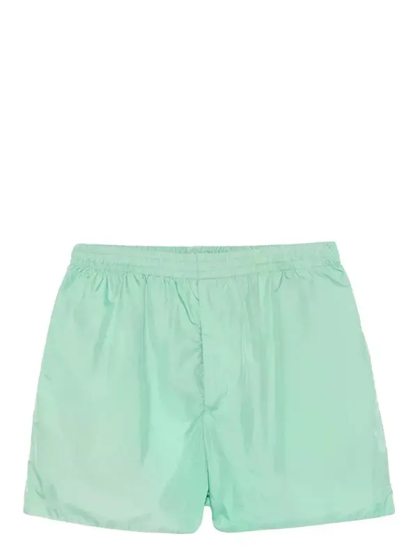 Auralee Light Sheer Shorts - Green