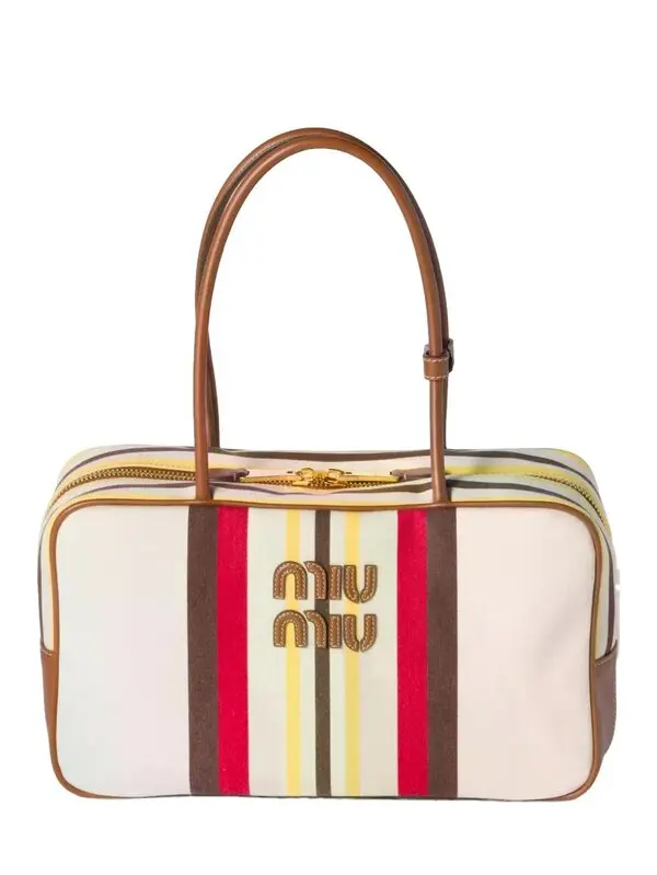 Miu Miu Beau Tote Bag - Neutrals