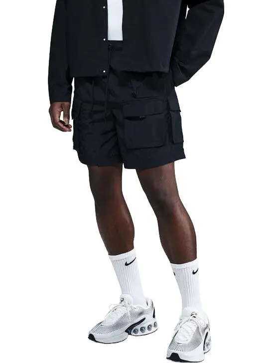 Nike Tech Woven Cargo Shorts - Black