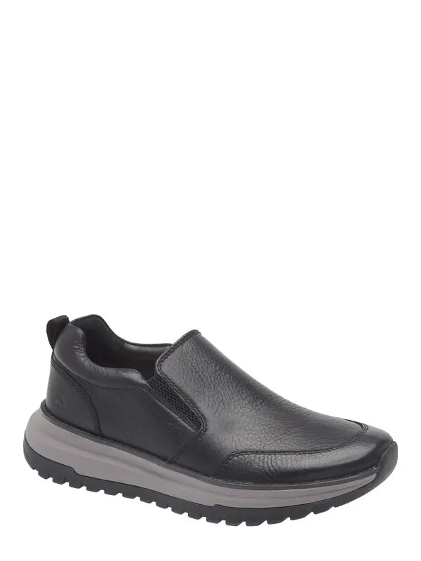 ALIGN Waterproof Leather Sneaker - Black