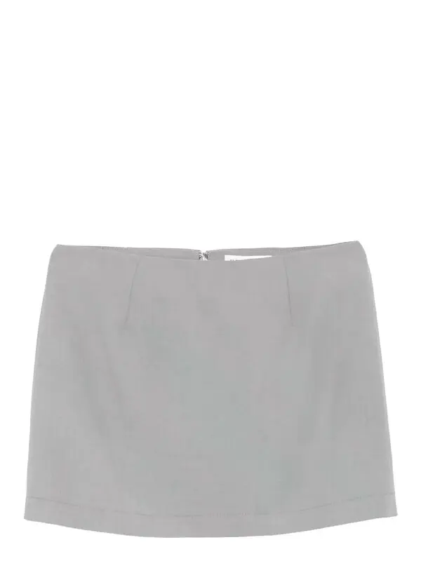 HERSKIND Debby Mini Skirt - Grey