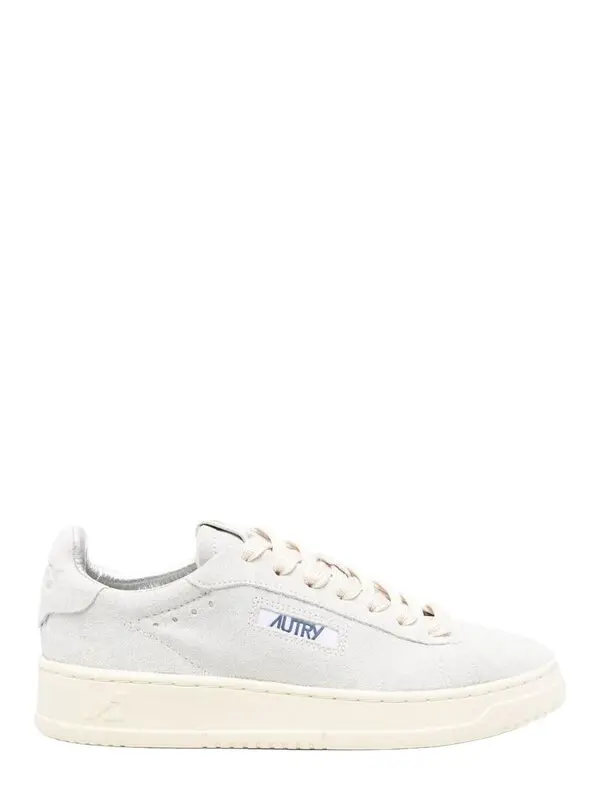 AUTRY Dallas Suede Sneakers - White