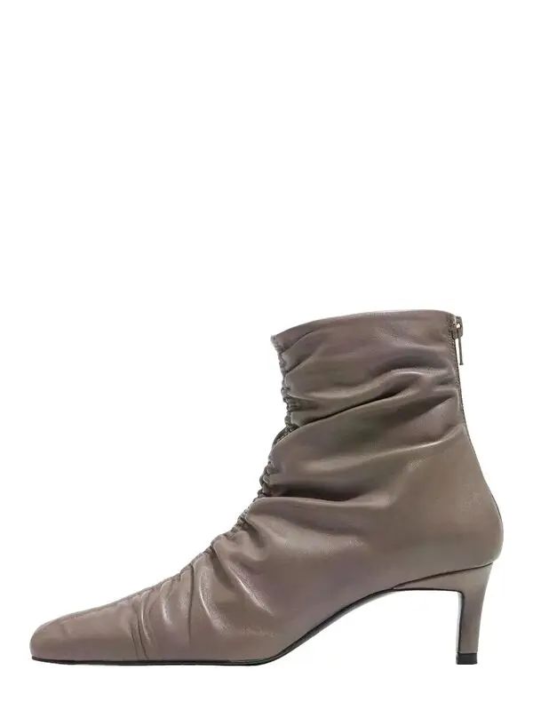 Bimba Y Lola 60mm Leather Ankle Boots - Grey