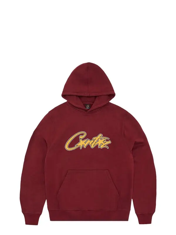 CORTEIZ Satin Applique Allstarz Hoodie - Red