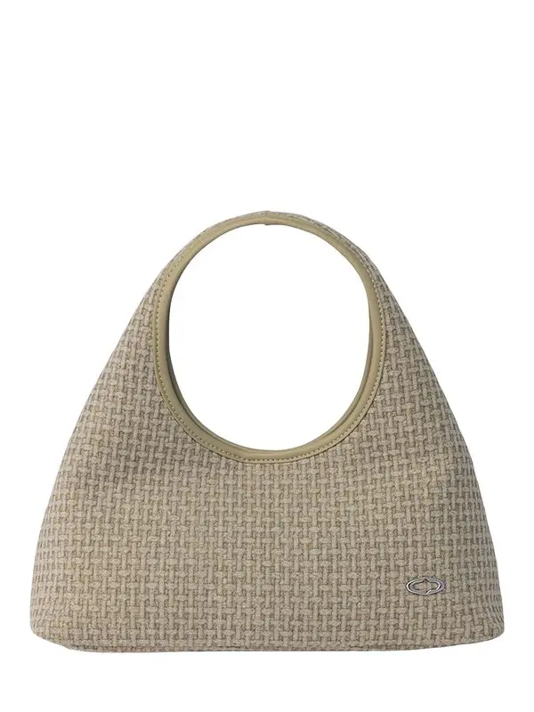 ORYANY Waffle Canvas Top Handle Bag - Olive