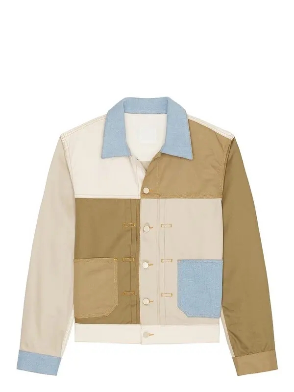 Givenchy Pleated And Snapped Denim Jacket - 960