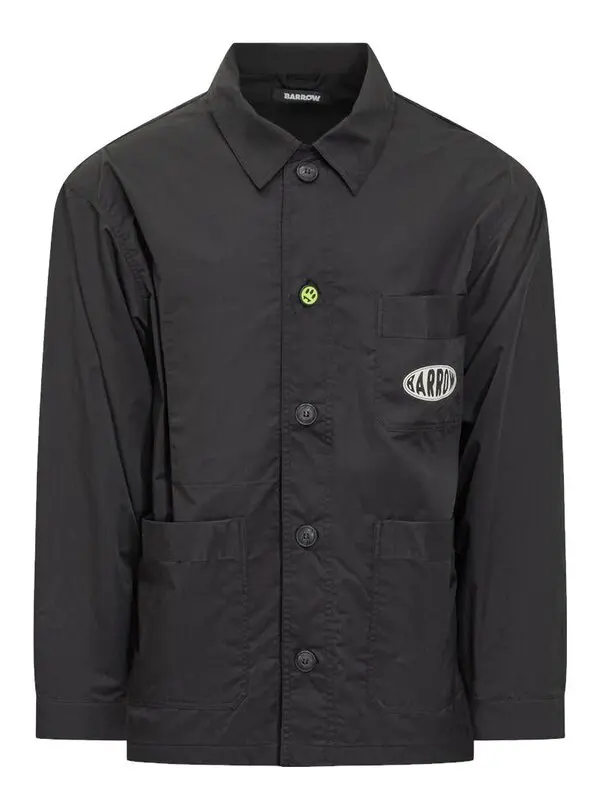 BARROW Jacket With Print - Black