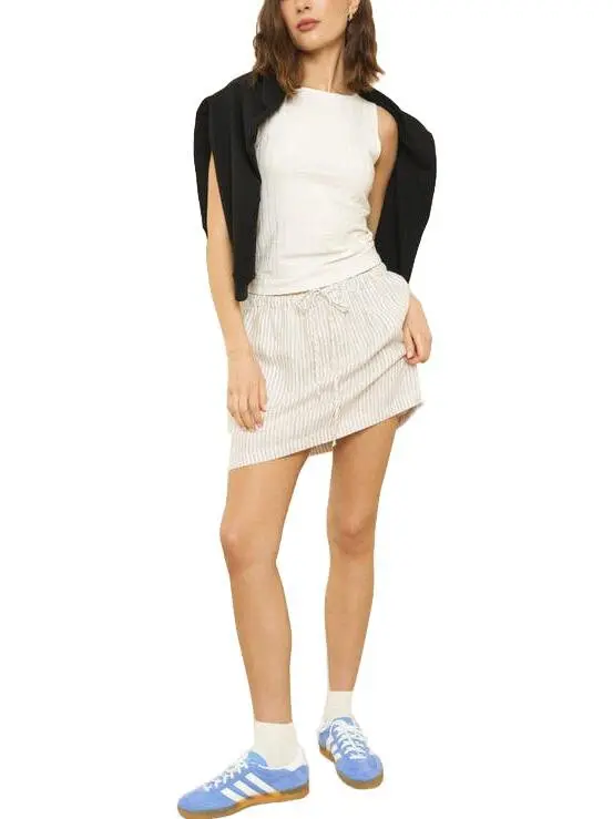 WHIMSY + ROW Mini Skirt - Stripe