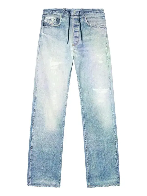 Diesel Straight-leg Jeans - Blue