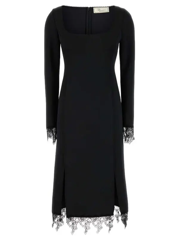 Blumarine Stretch Jersey Dress - Black