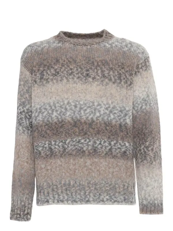 KANGRA Crewneck Sweater - Brown