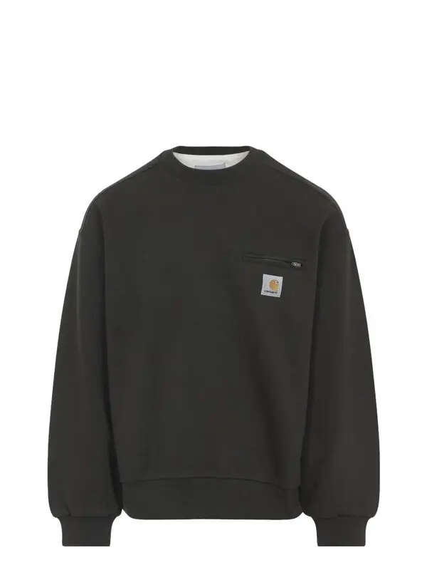 Carhartt Work In Progress River Script Sweatshirt - Green
