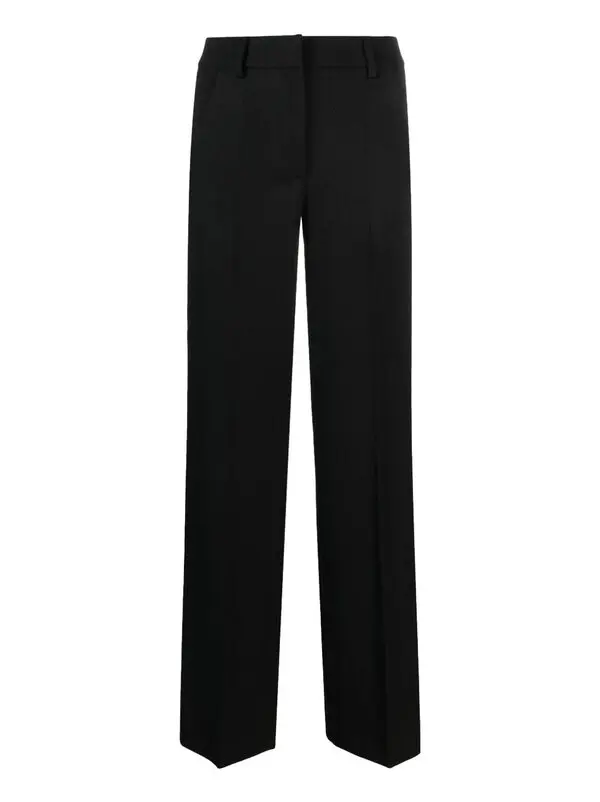 P.a.r.o.s.h Liliuxy Tailored Tuxedo Trousers - Black
