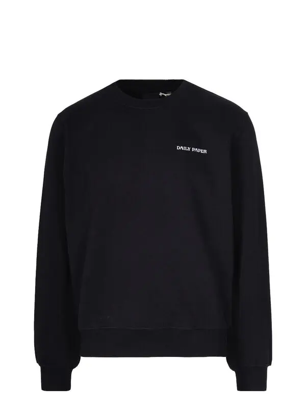 DAILY PAPER Cotton Sweatshirt - Black