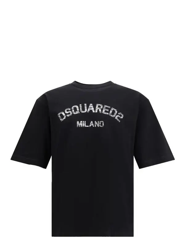 Dsquared2 Cotton T-shirt - Black