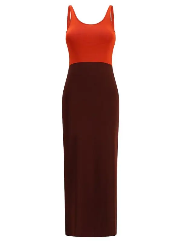 Fendi Long Knit Dress - Multicolour