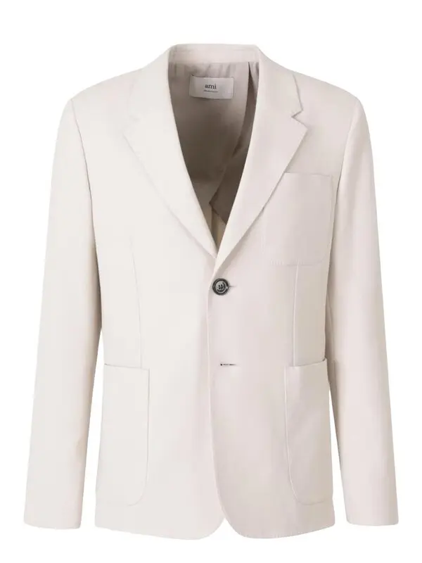 Ami Cotton Jacket - Beige