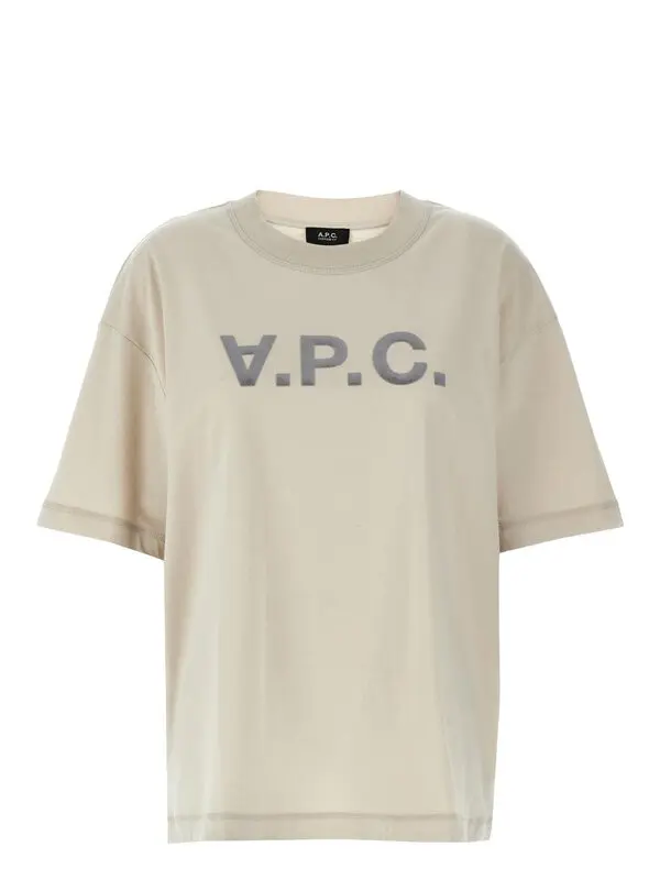 A.p.c. Oversized T-shirt - Beige