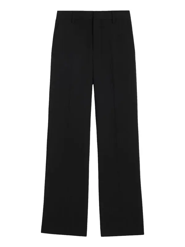 Ami Tr415 Flare Fit Trousers - Black