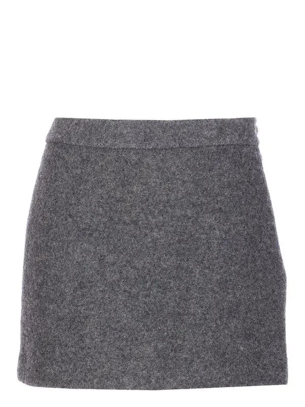 DUNST Mini Skirt - Grey