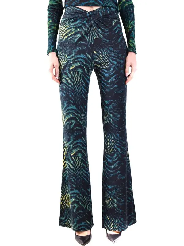 Diane Von Furstenberg Printed Trousers - Multicolor