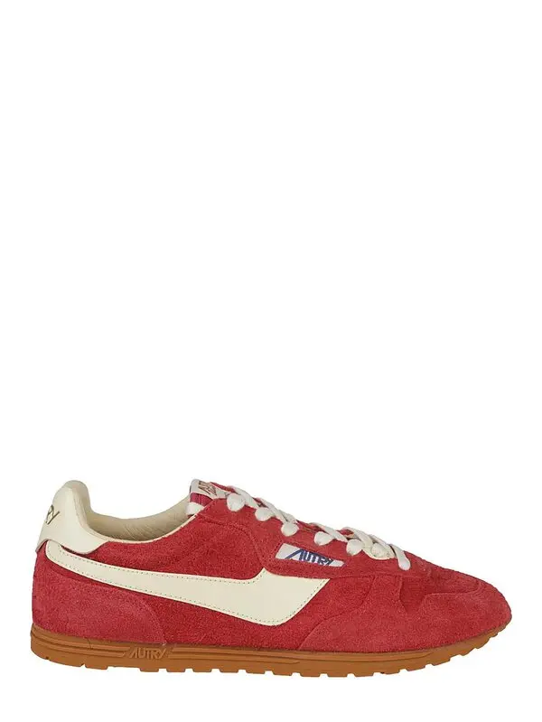 AUTRY Windspin Low Top Sneakers - Red