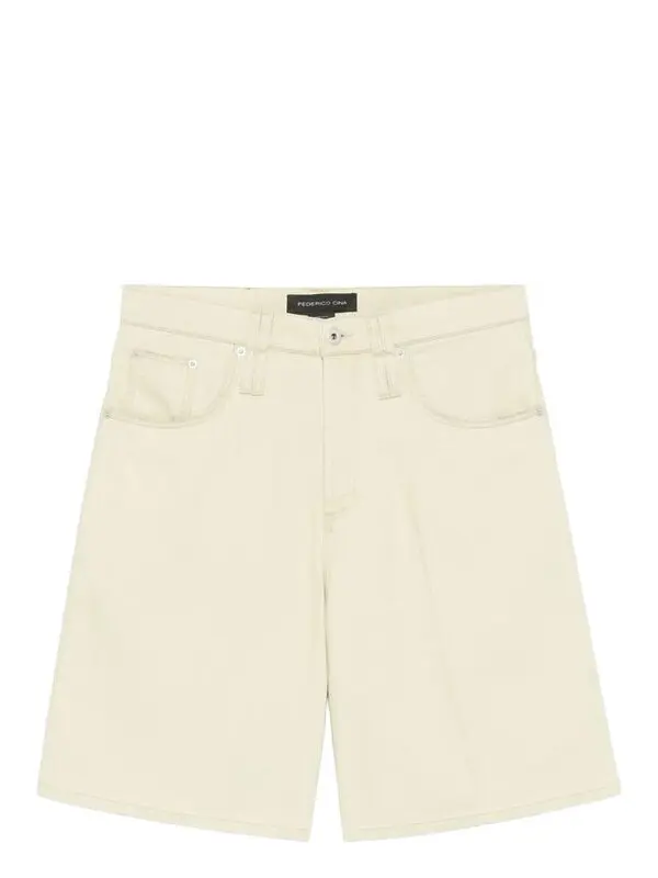 FEDERICO CINA Five-pocket Jeans - Green