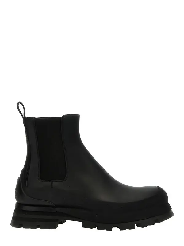 Alexander McQueen Wander Ankle Boots - Black