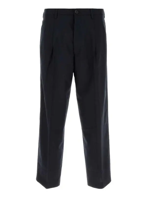 Marni Midnight Wool Pants - Blue