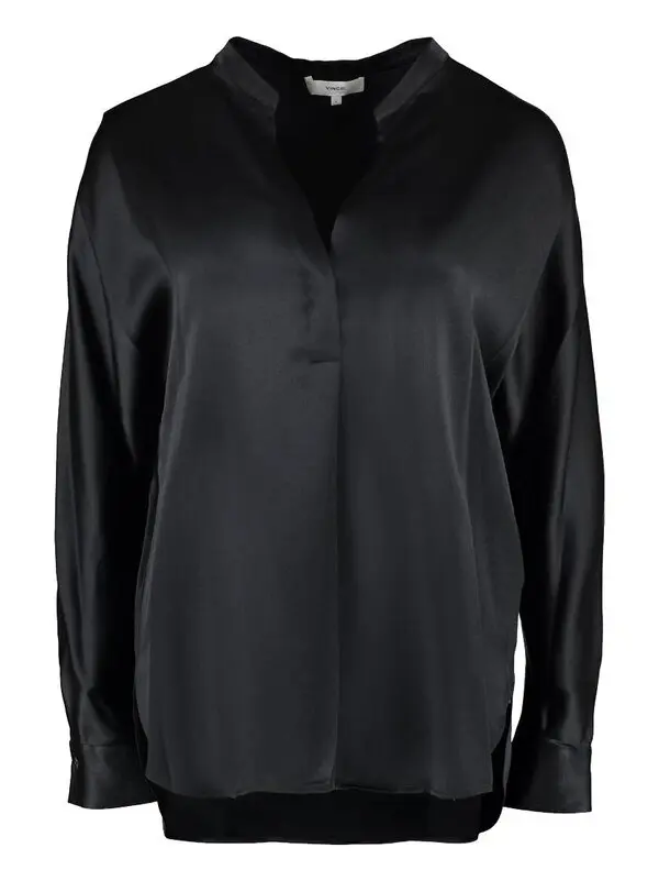 Vince Silk Blouse - Black