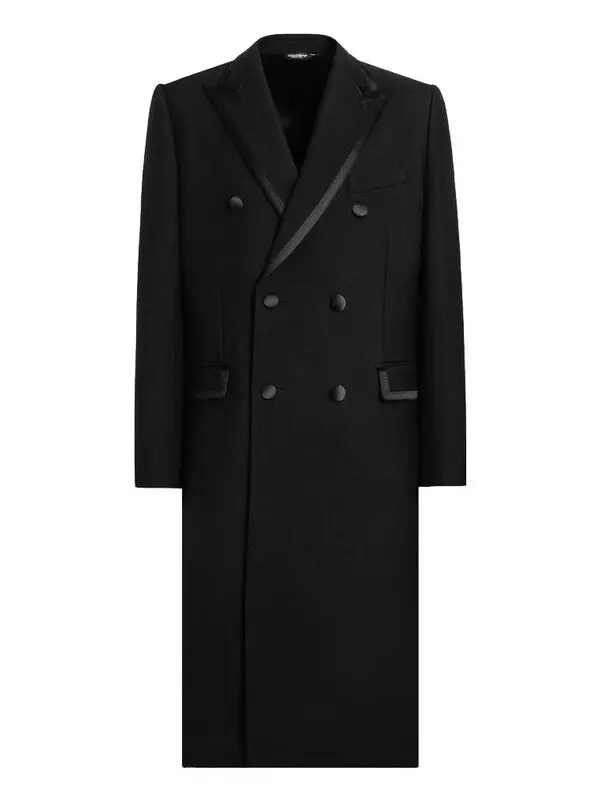 Dolce & Gabbana Double-breasted Coat - Black