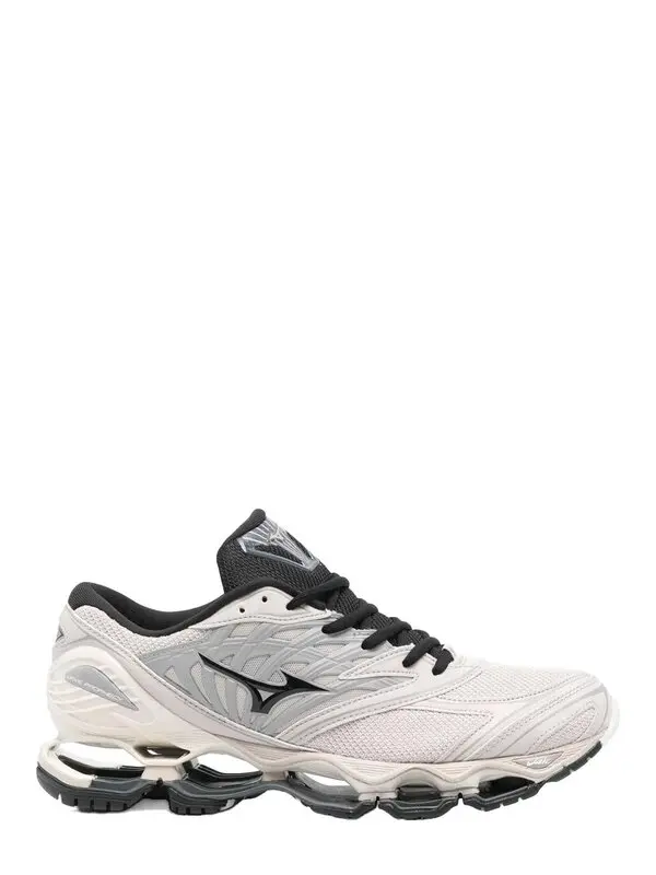 Mizuno Wave Prophecy Ls Sneakers - Silver Cloud/black/opal Gray