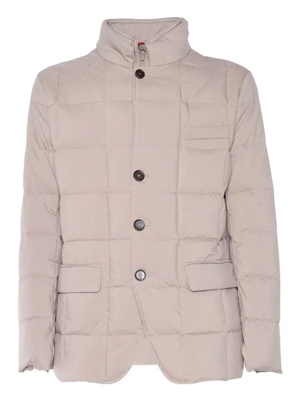 FAY Short Down Jacket - Green