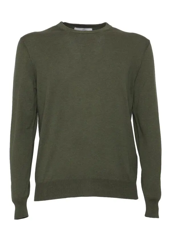 BALLANTYNE Crewneck Pullover - Green