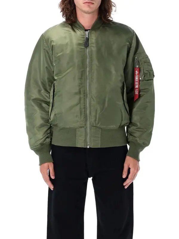 Alpha Industries Ma-1 Reversible Bomber - Sage Green