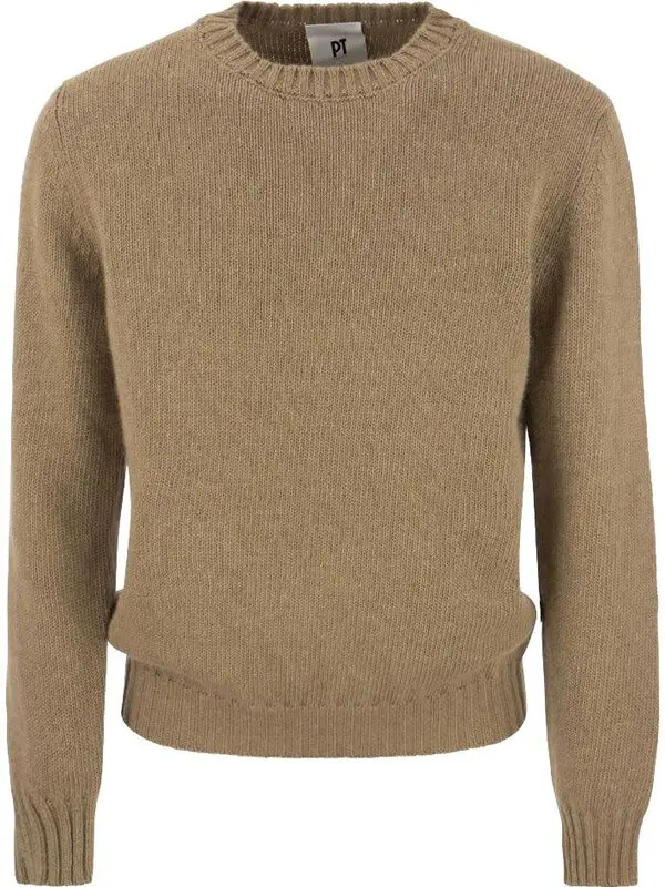 PT TORINO Crew-neck Pullover - Brown