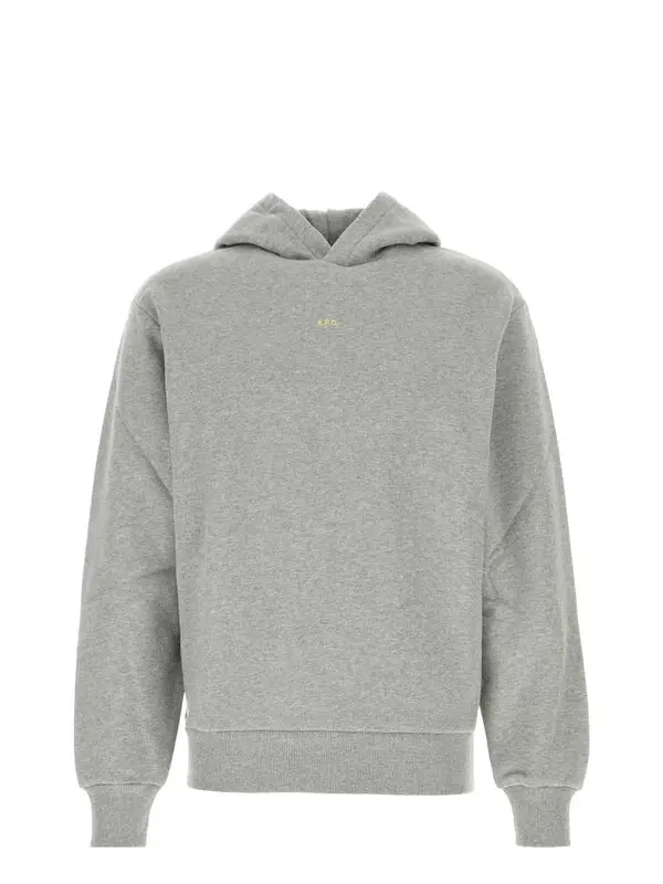 A.p.c. Cotton Sweatshirt - Grey