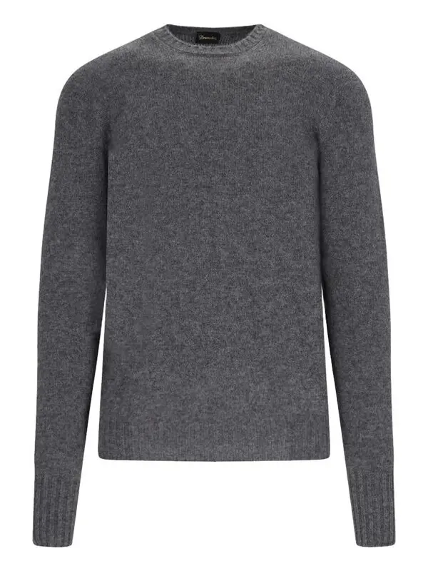 DRUMOHR 100% Cashmere Sweater - Grey