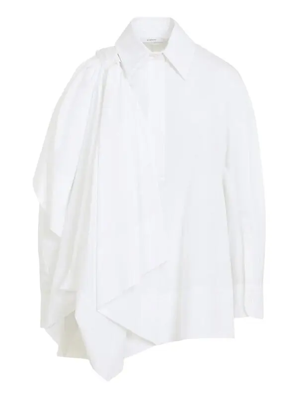 Givenchy Cotton Bow Shirt - White