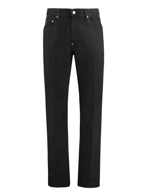 Dsquared2 5-pocket Straight-leg Jeans - Black