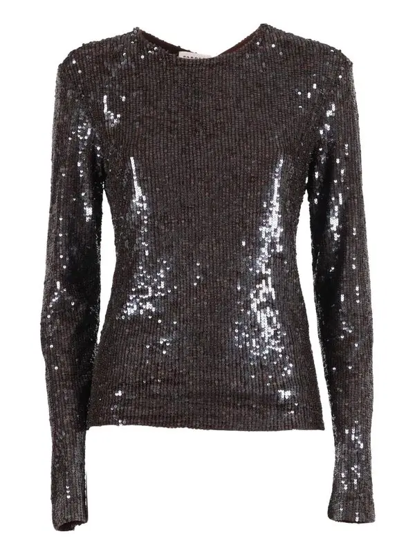 P.a.r.o.s.h Blusa Blouse - Brown