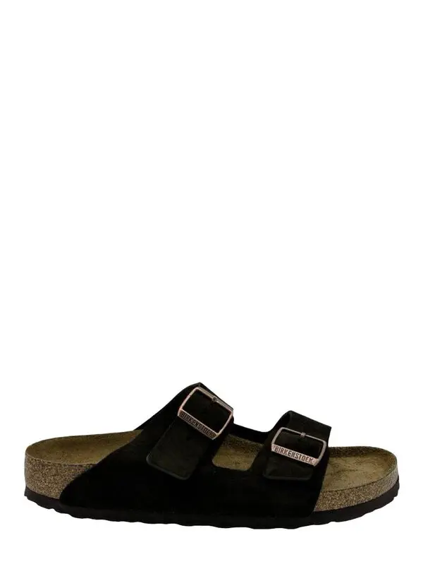 BIRKENSTOCK Arizona Suede Sandals - Brown