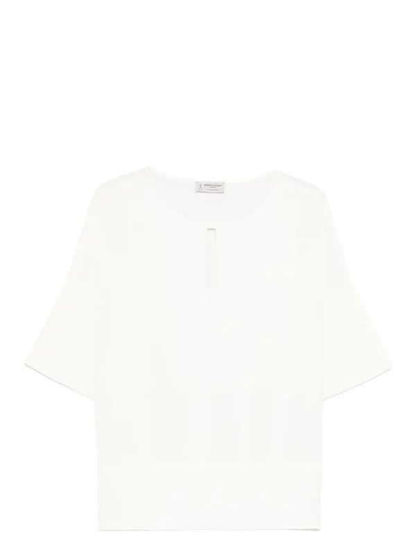 Alberto Biani Cady Blouse - Beige