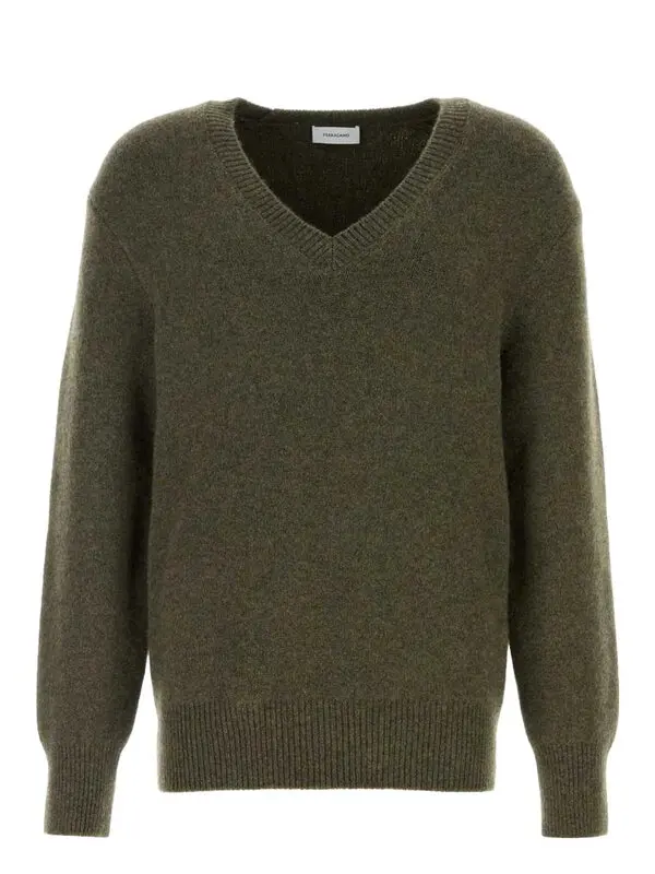 FERRAGAMO Cashmere Knitwear - Green