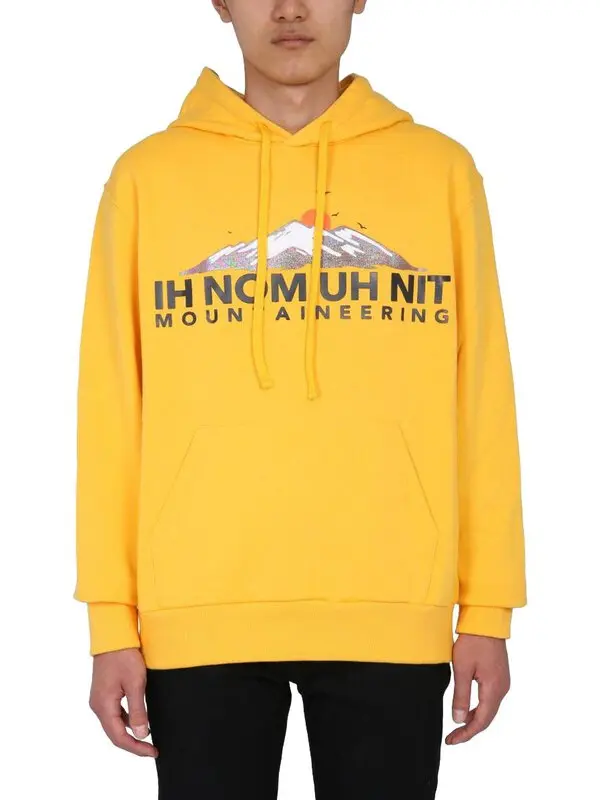 IH NOM UH NIT Printed Hoodie - Yellow