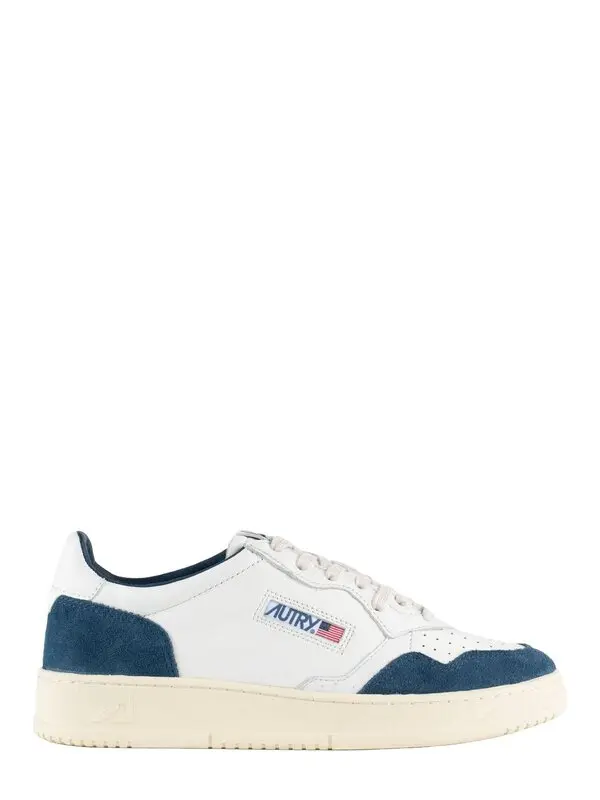 AUTRY Medalist Low Capri Sneakers - White, Blue