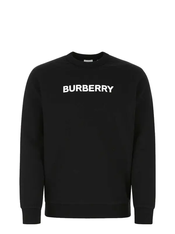 Burberry Cotton Sweatshirt - Black
