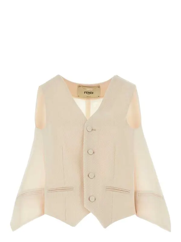 Fendi Vest - White