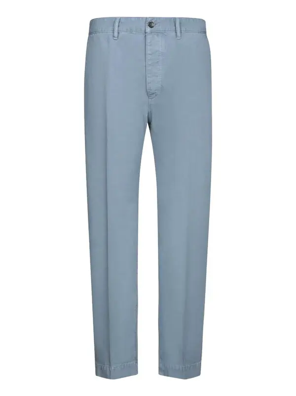 NINE:INTHE:MORNING Straight Fit Trousers - Blue