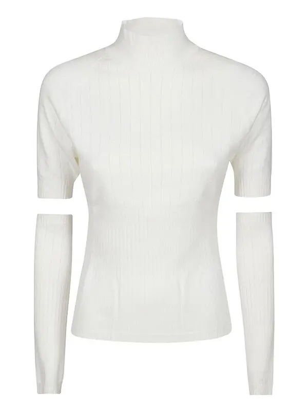 HINNOMINATE Turtleneck Sweater - White